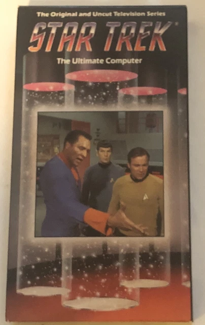 STAR TREK VHS Tape Episode The Ultimate Computer Captain Kirk Spock S2B ...