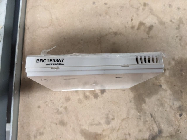 DAIKIN AIR CONDITIONING Wired Remote Controller BRC073 BRC073A1 White £ ...