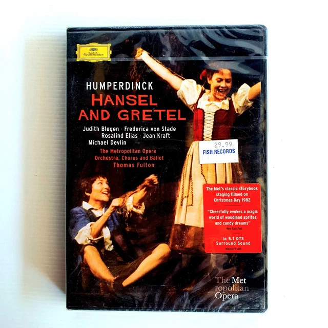 HANSEL & GRETEL DVD 1982 Musical Metropolitan Opera Orchestra & Ballet ...