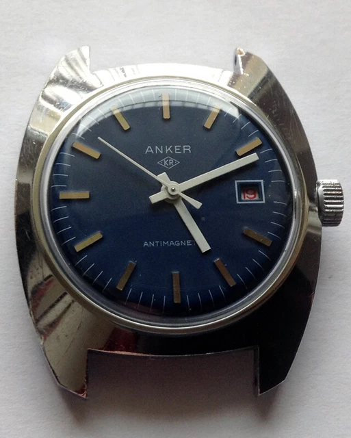 ANKER KR RUHLA - rare vintage DDR - GDR Armbanduhr - vintage Germany ...