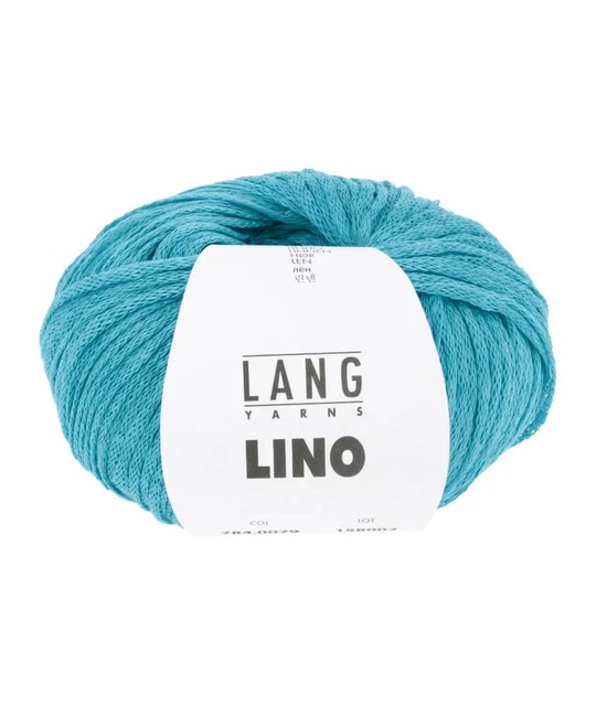 PELOTE DE LIN à tricoter Lino - Lang Yarns 79 Bleu EUR 9,80 - PicClick FR