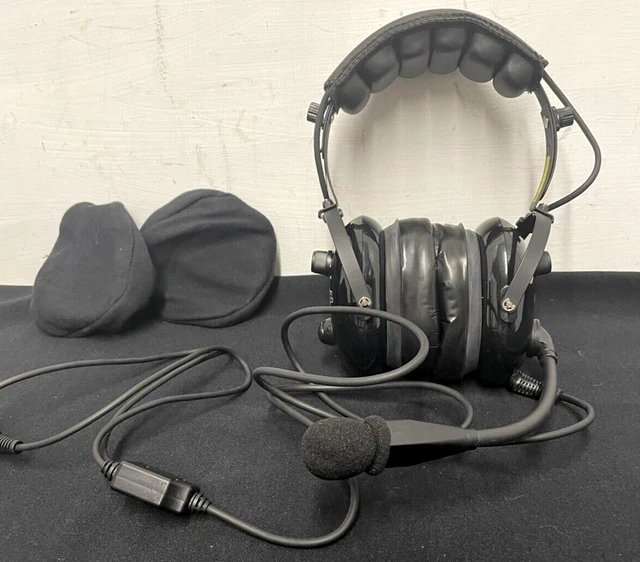RUGGED AIR RA200 General Aviation Headset for Pilots £85.26 - PicClick UK