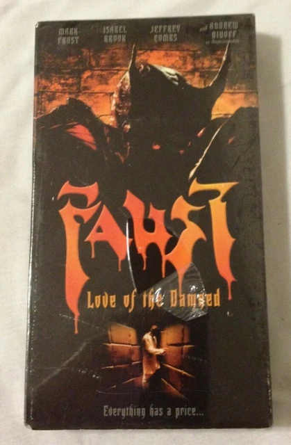 FAUST: LOVE OF The Damned-(Vhs-2000) Rare-Horror Lions Gate-Oop-New £36 ...