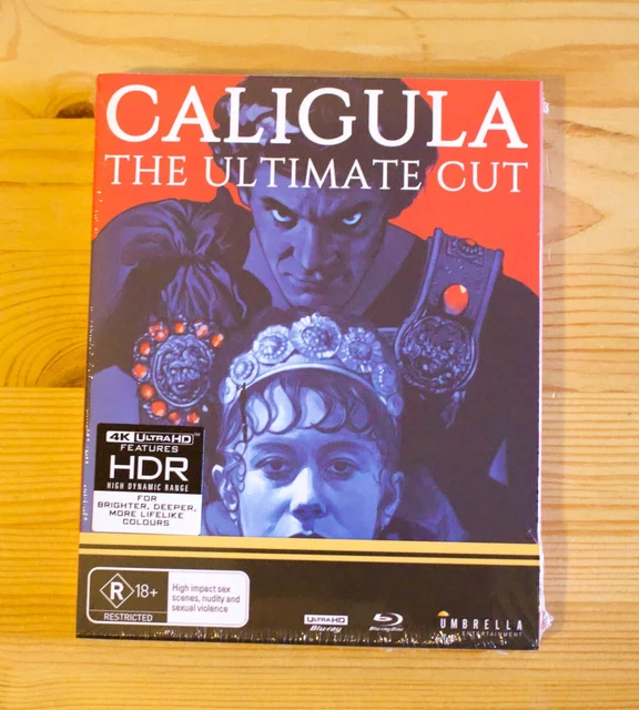 CALIGULA THE ULTIMATE Cut 4K UHD Blu-ray Umbrella Limited Edition ...