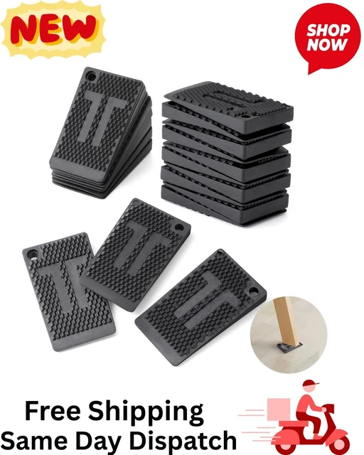 FURNITURE LEVELERS PADS,20 Pack Flexible Rubber Table Leveling Shims ...