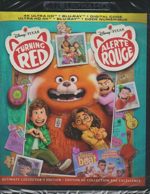 DISNEY PIXAR TURNING RED 4K ULTRA HD & BLURAY & DIGITAL SET with Sandra ...