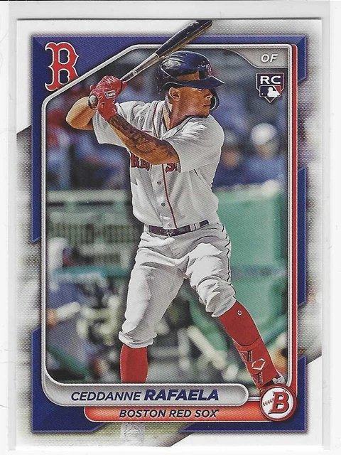2024 CEDDANNE RAFAELA Bowman carta RC carta rookie Boston Red Sox #84 ...