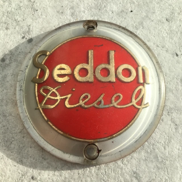 VINTAGE SEDDON DIESEL BUS COACH LORRY STEERING WHEEL BADGE 1950’s £16. ...