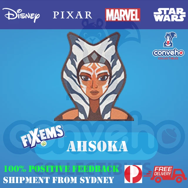 WOOLWORTHS STAR WARS Ahsoka Fix-Em Fix-Ems FixEm Woolies Fixems Sticker ...
