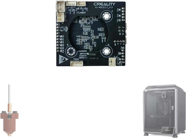 ORIGINAL CREALITY K1 Series Printhead Adapter Plate PCBA_G_K1 Series_T9 ...