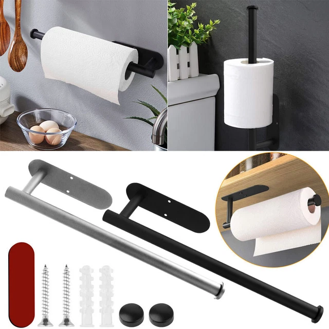 PORTE PAPIER TOILETTE Autocollant Support Papier Toilette Mural Porte ...