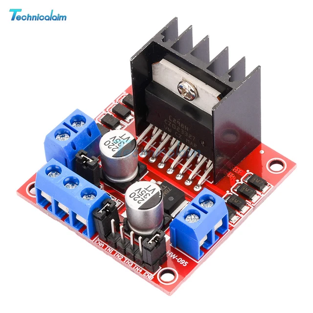 L298N DUAL H Bridge DC Stepper Motor Drive Controller Board Module For ...
