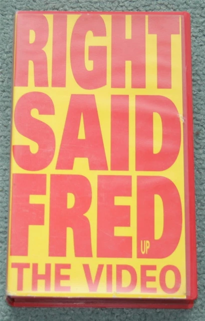 RIGHT SAID FRED Up The Video Vhs Videotape £4.99 - PicClick UK