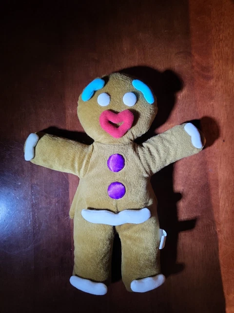 SHREK THE MUSICAL Hand puppet - Gingerbread man ‘gingy’ soft toy £11.00 ...