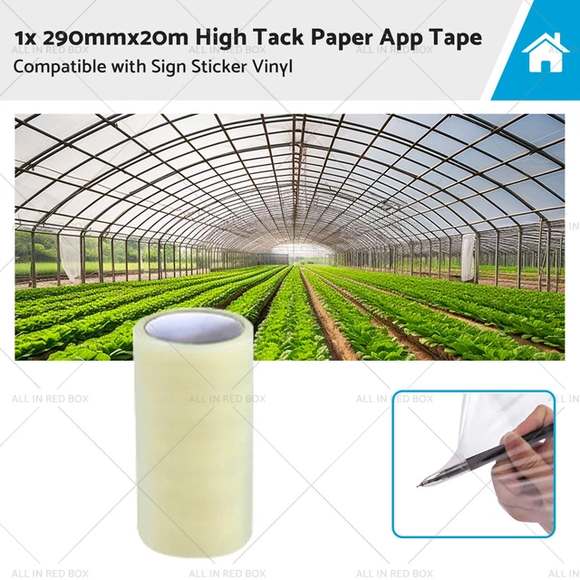 290MMX20M HIGH-VISCOSITY PAPER Tape Suitable for Greenhouse Sign ...