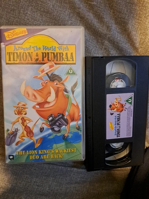TIMON AND PUMBAA - Around The World With Timon And Pumbaa (VHS/SH) £3. ...