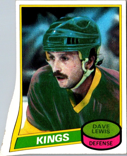 CARTE DE HOCKEY 1980 Topps Dave Lewis #196 Los Angeles Kings EUR 3,32 ...