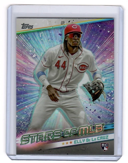 CARTA ELLY DE La Cruz Stars of MLB Rookie RC 2024 Topps Series One #SMLB-23 EUR 0,91 - PicClick IT