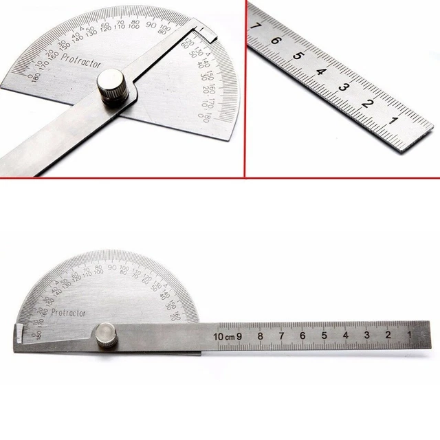PROTRACTORS SAE PROTRACTOR Acier Inoxydable CNC de Fabrication ...