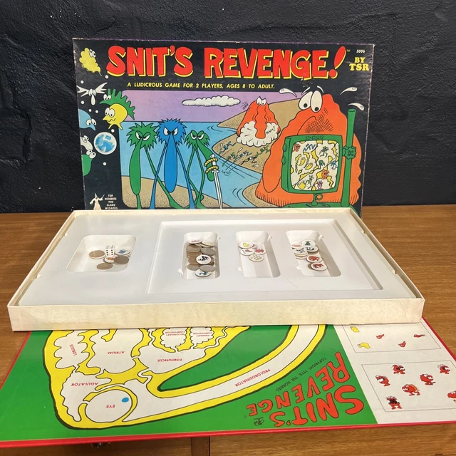 SNIT'S REVENGE BOARD Game 1977, Tsr 5006 £49.99 - PicClick UK