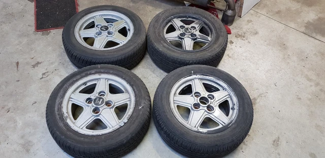 4X100 DRAG 902 Rare JDM Penta Style Alloy Wheels Toyota Mazda MX5 Polo ...