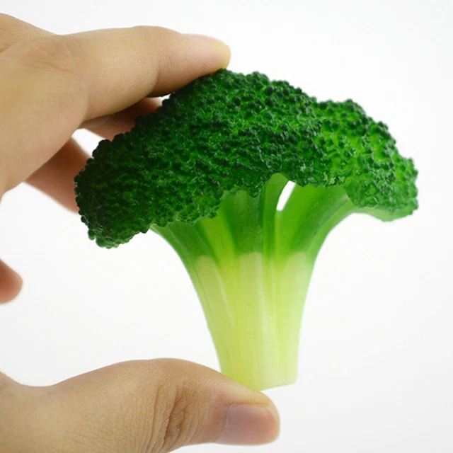 6 PCS FAKE Vegetable Fake Broccoli Artificial Fruits Imitated Vegetable ...