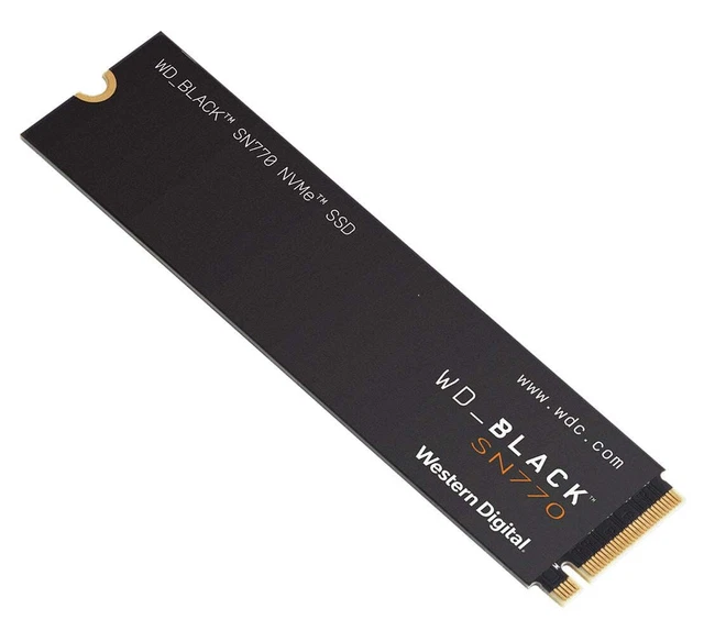 WESTERN DIGITAL WD Black SN770 250GB Gen4 NVMe SSD - 4000MB/s 2000MB/s ...