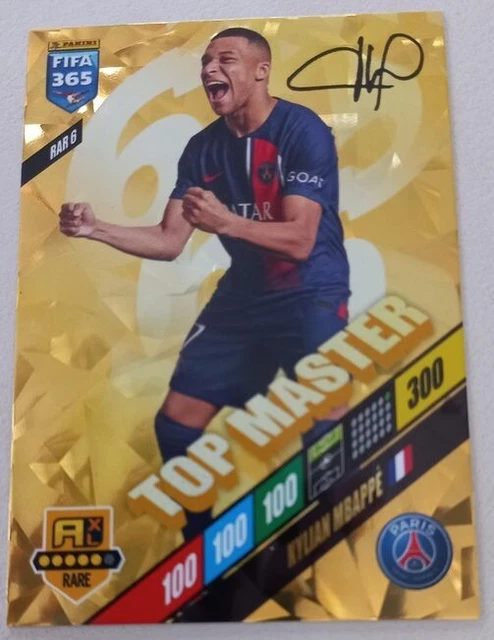KYLIAN MBAPPE - Panini Adrenalyn Xl 2024-Fifa 365 Rare Top Master ...