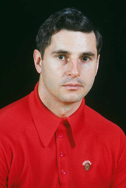 INDIANA HOOSIERS HEAD Coach Bob Knight Poses 1970 OLD BASKETBALL PHOTO ...