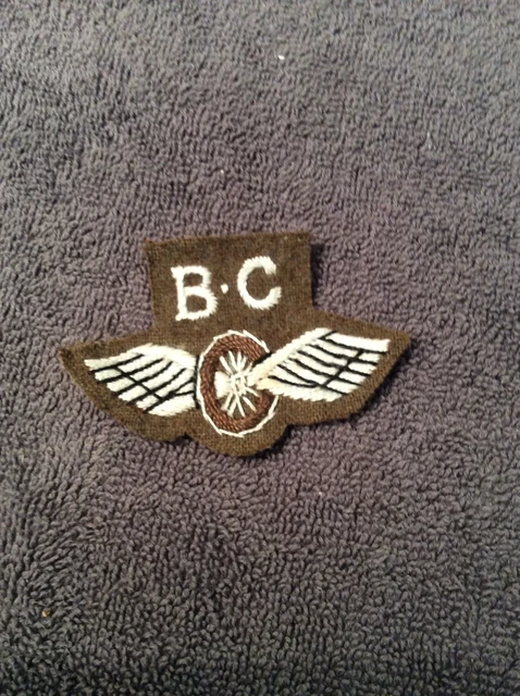 WW2 BRITISH BREN Gun Carrier Driver Qualification Badge, Army, Military ...