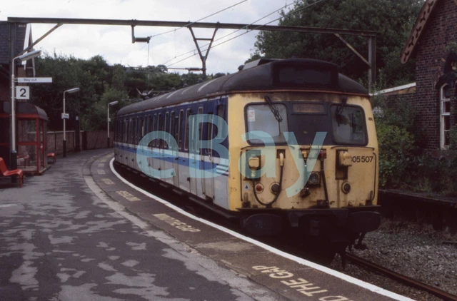 35MM RAILWAY SLIDE of Class 305 EMU 305507 @ Dinting Copyright to Buyer ...