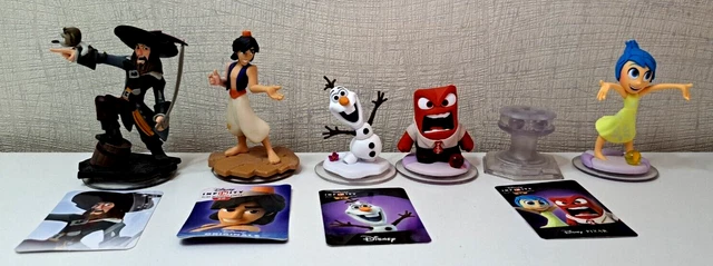 DISNEY INFINITY - Barbossa, ALADDIN, Olaf, Alles Steht Head Playset ...