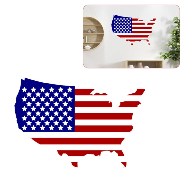 FOND D'ÉCRAN STICKERS Muraux Drapeau National Autocollants Mural EUR 11 ...