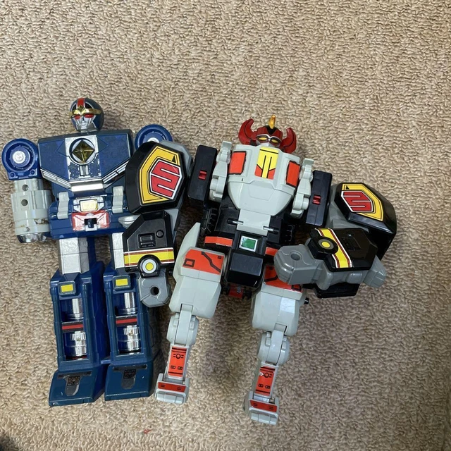 POWER RANGERS CHOJIN Sentai Jetman Tetra Boy Megazord 2set BANDAI Japon ...