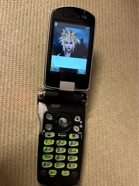 TÉLÉPHONE PORTABLE FOMA P900Iv Final Fantasy Vii Cloud Advent FF testé ...
