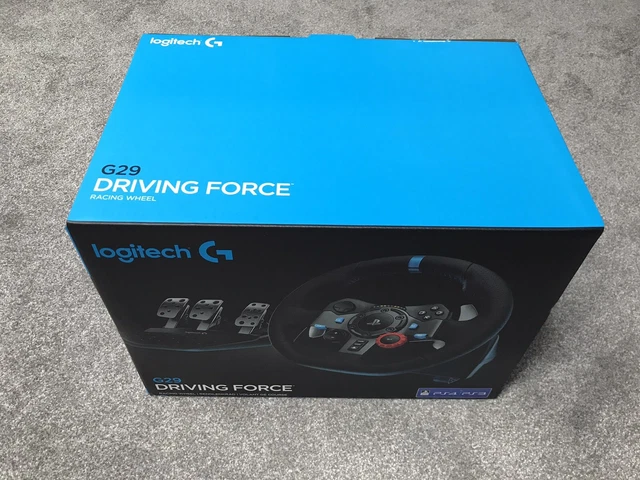 LOGITECH G29 DRIVING Force Racing Wheel Ps5, PS4, pS3, PC - New Sealed ...