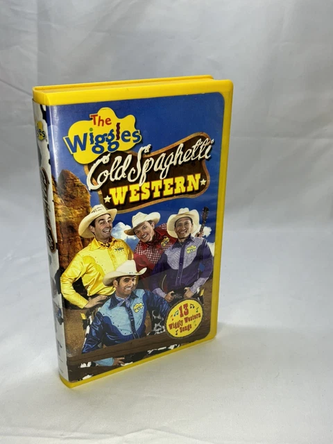THE WIGGLES- COLD Spaghetti Western (VHS, Clamshell , 2004) $4.99 ...