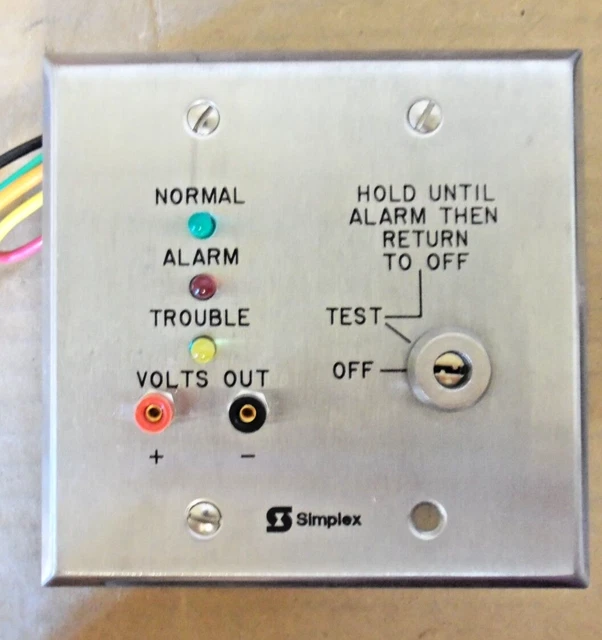 SIMPLEX 2098-9816 | Mulberry Fire Alarm Remote Indicator | 20989816 $75 ...