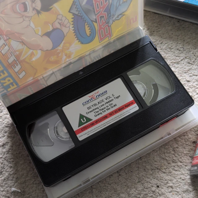 BEYBLADE VHS: LET it Rip! 2003 Anime 1,2,3,5,6 & 7 Videos £10.80 ...