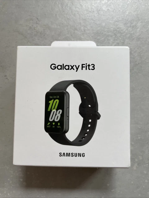 SAMSUNG GALAXY FIT 3 40mm Smartwatch Fitness - SM-R390 - Grey Brand new ...
