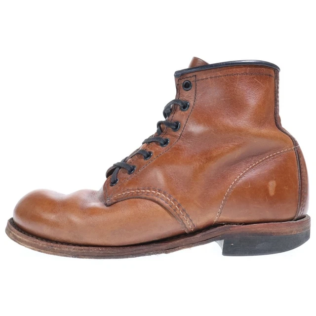 RED WING BECK MAN Beckman 7 Hole 9016 High Cut Boot Brown Used ...