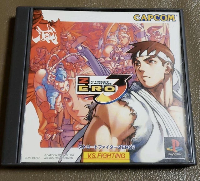 STREET FIGHTER ZERO3 PS1 Logiciel Japonais Version EUR 59,99 - PicClick IT