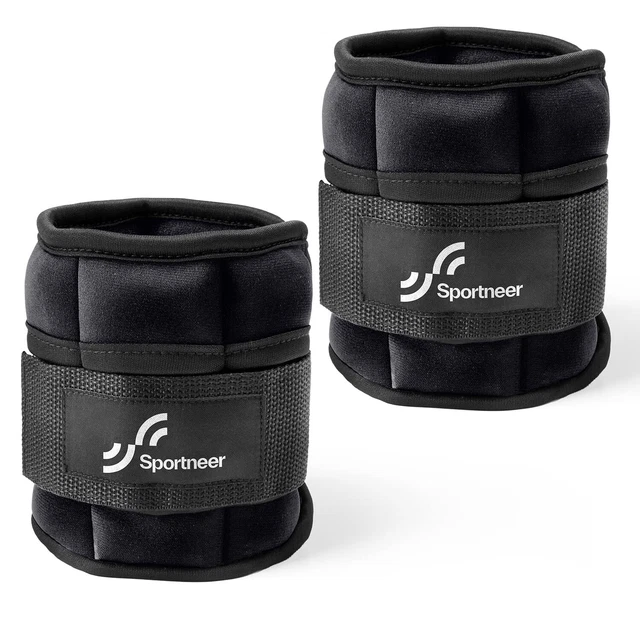 SPORTNEER ADJUSTABLE ANKLE Weights Set Leg, Ankle, Wrist Weights 2 x 2lbs £14.99 - PicClick UK