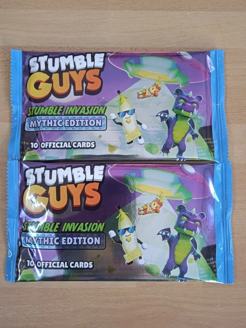 STUMBLE GUYS STUMBLE Invasion Mythic CollectioOfficial Card Collection ...
