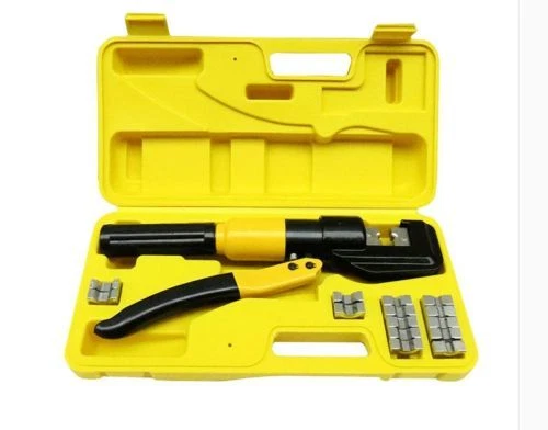 QUICK HYDRAULIC PRESSURE Pliers Wire Cable Lug Terminal Crimper ...