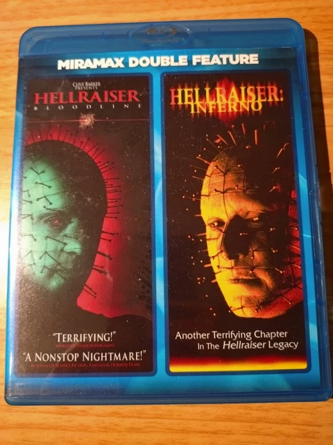 HELLRAISER BLOODLINE & Hellraiser Inferno - Blu ray set - Hellraiser 4 ...