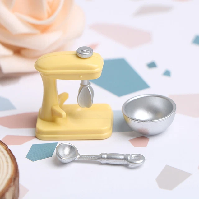 DOLL HOUSE SIMULATION Mini Mixer Miniature Toy Model kitchen Decorati ...