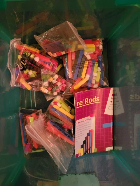 HAND2MIND CUISENAIRE RODS, Individual Set, Math Manipulatives ...