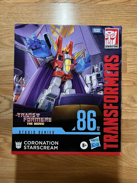 TRANSFORMERS CORONATION STARSCREAM The Movie Studio Series 86 NEW ...