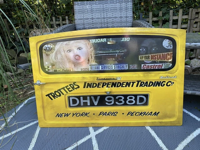 LARGE WOODEN SIGN Only Fools Horses Del Boy Trotter Man Cave Reliant ...